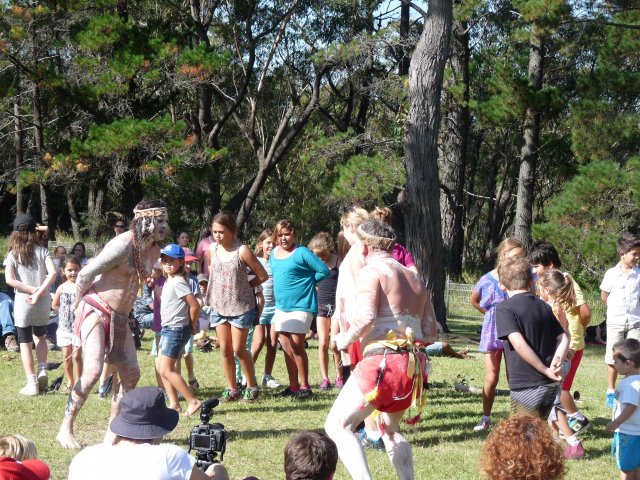 Dancing at Appin Massacre Memorial | A History of Aboriginal Sydney