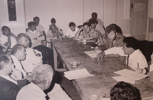 Charles Perkins negotiating with La Perouse Land Council | A History of ...
