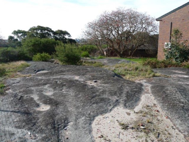 Site of old rock pool on grounds of La Perouse Public School, Yarra Bay ...