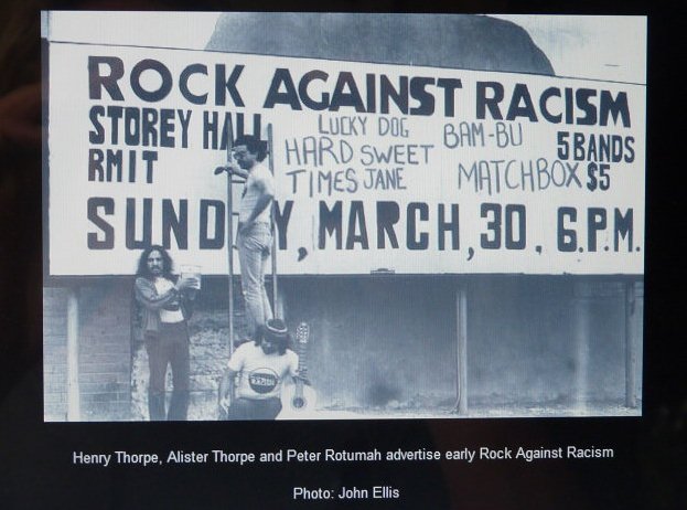 Rock against Racism poster | A History of Aboriginal Sydney