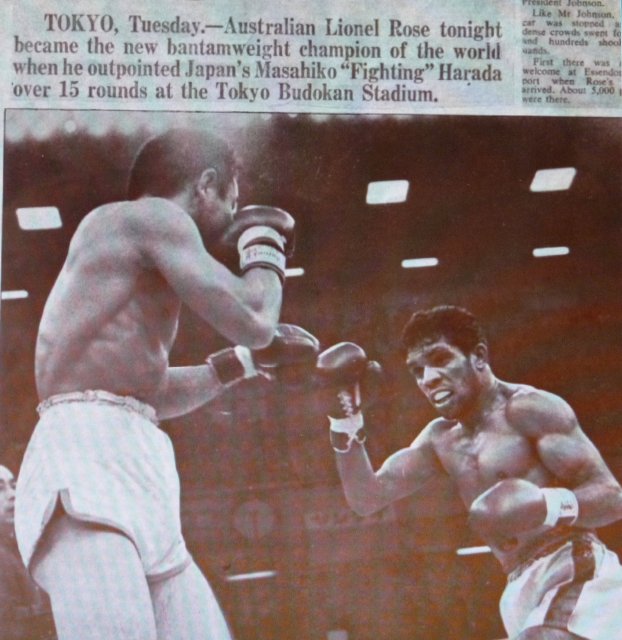 Lionel Rose, boxing champion | A History of Aboriginal Sydney