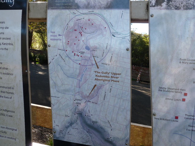 Signage at the Gully, Katoomba | A History of Aboriginal Sydney